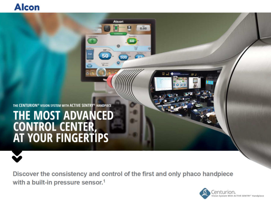 Coming soon: Alcon Centurion με τεχνολογία Active Sentry ...